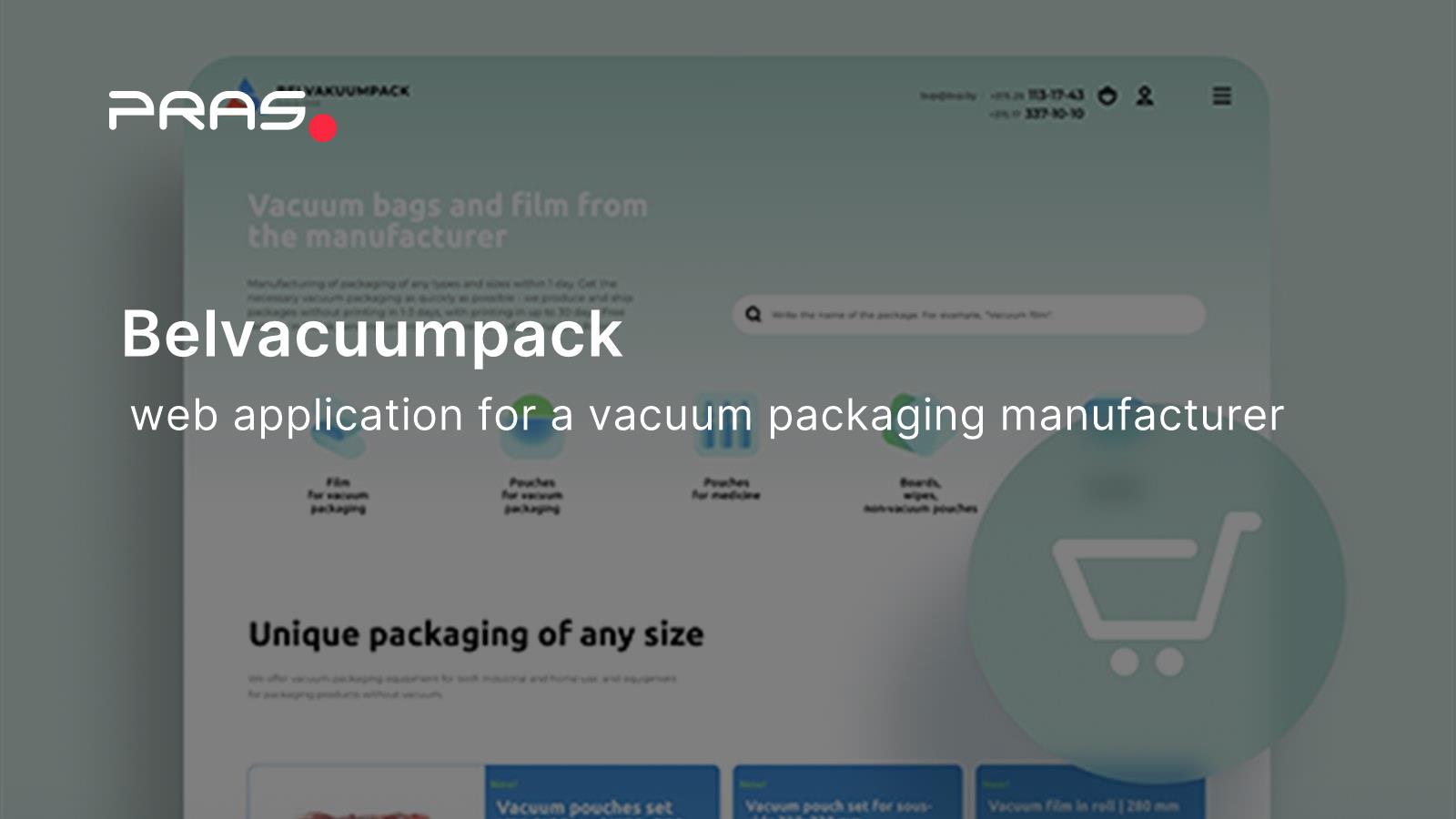 Belvacuumpack – case from PRAS | PRAS.by